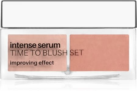 Румяна NEO MAKE UP Intense Serum Time To Blush Set, оттенок 02 персиковый, 6 г