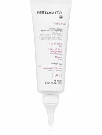 Скраб для кожи головы MEDAVITA Cutis Pura Exfoliating Clay-Scrub, 75 мл