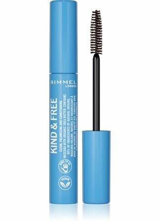 Тушь для ресниц Rimmel Kind & Free, оттенок 002 brown black, 7 мл