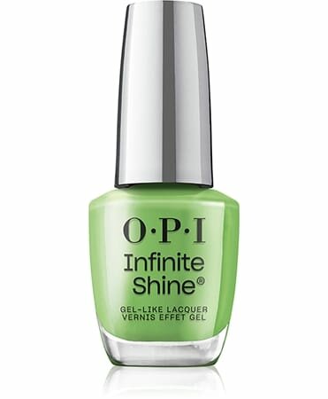 Лак для ногтей OPI Make Em Jelly! Infinity Shine, зеленый, 15 мл