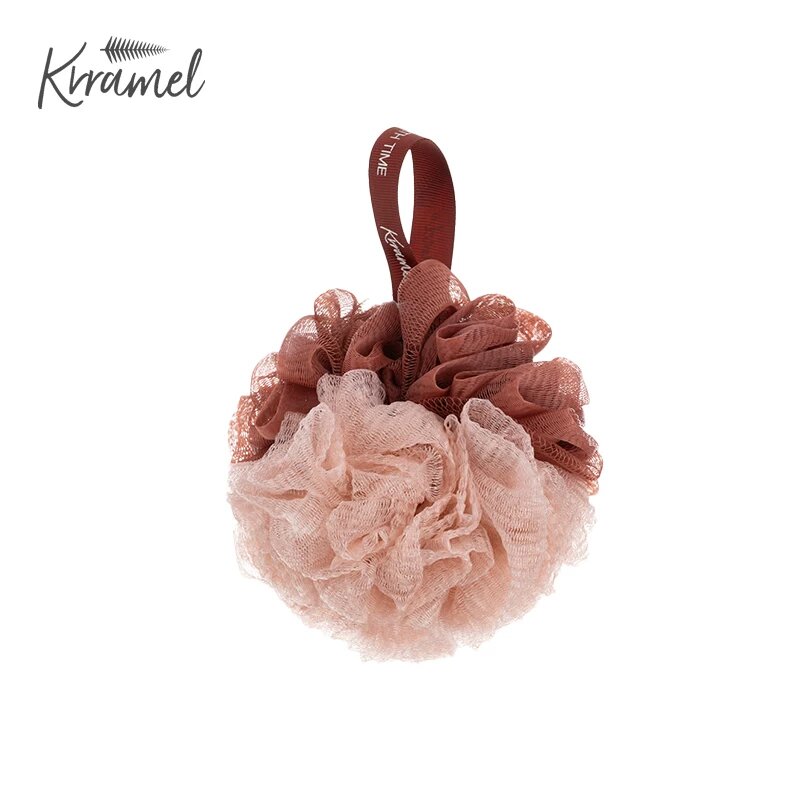KRRAMEL Карамель Батт Бомб с мягкой и шероховатой поверхностью для расслабляющего купания, 2026