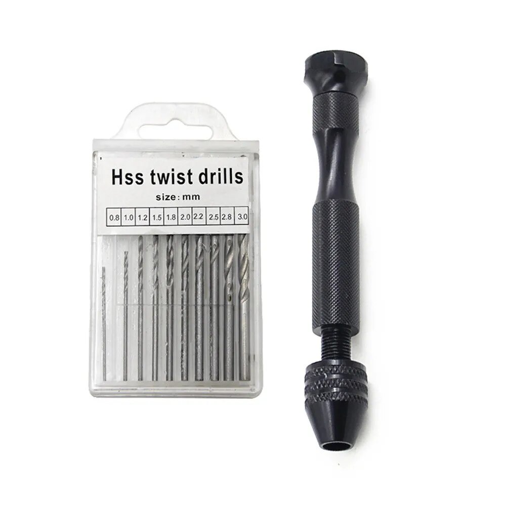 Набор HSS Twist Drill, мини-дрель, 0.8-3.0 мм, в пластиковом пакете