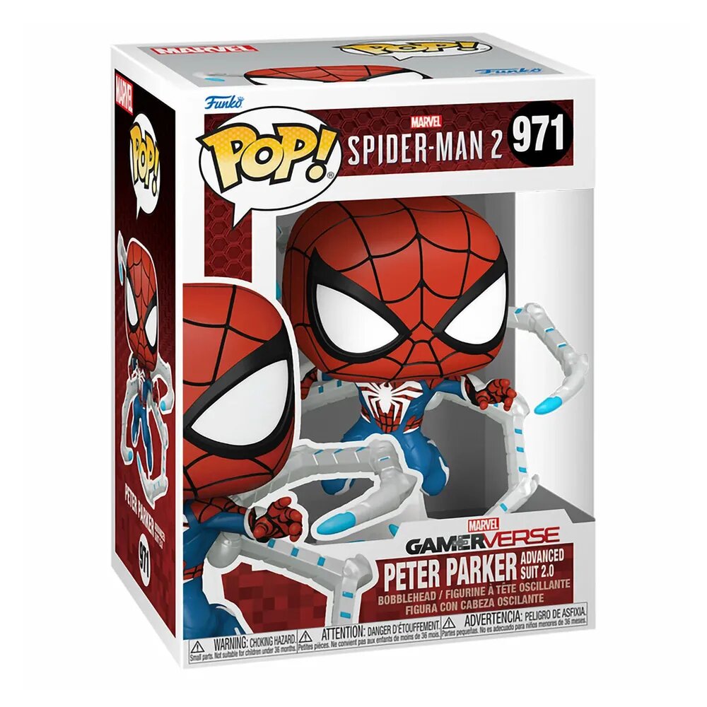 Фигурка Funko POP! Bobble Marvel Games Spider-Man 2 Peter Parker Suit (971) 76109