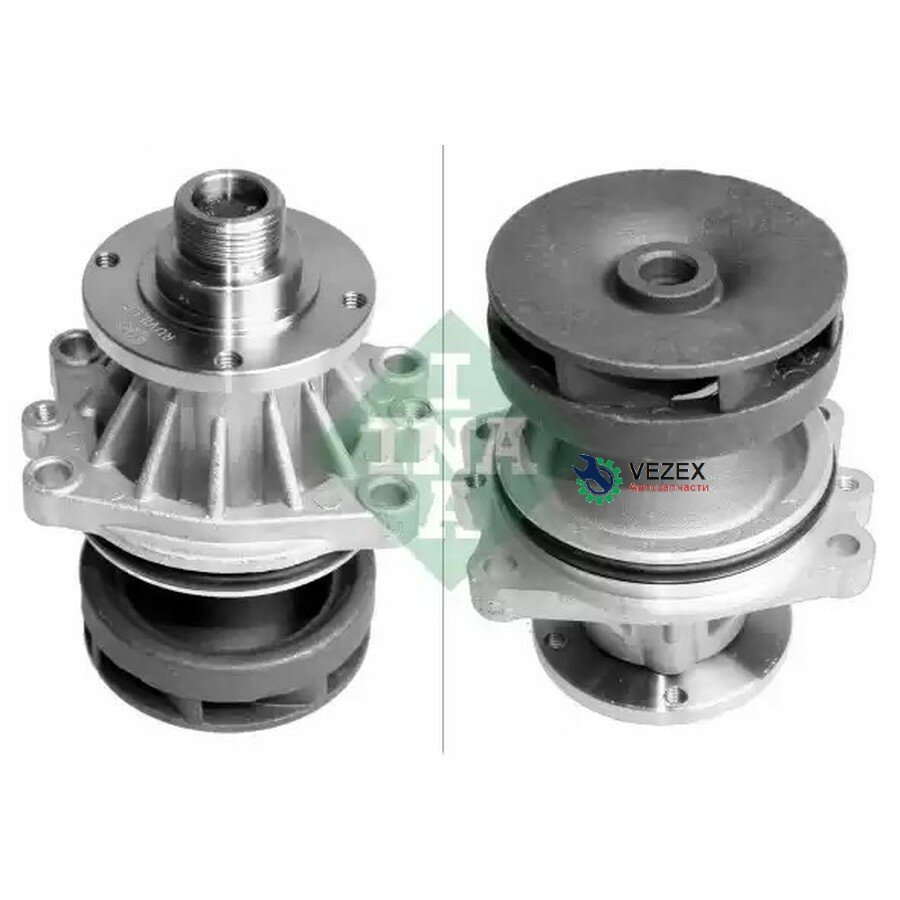 INA 538009210 Насос водяной BMW 320-330i E46, 520-530i E60, X3 E83 2.5-3.0i 538009210