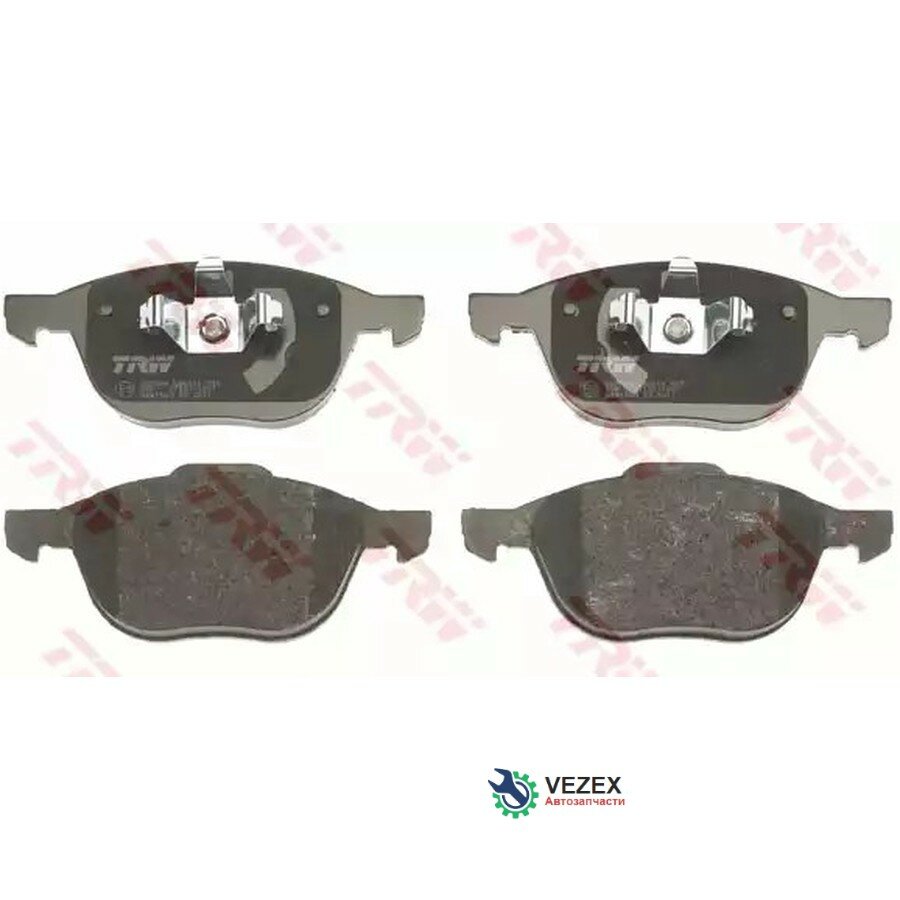 TRW GDB1583 GDB1583 1082 00=1093 000B-SX! колодки дисковые п.\Ford Focus C-MAXi, Mazda 3 1.4i-2.0CRDT/TDCi 03>