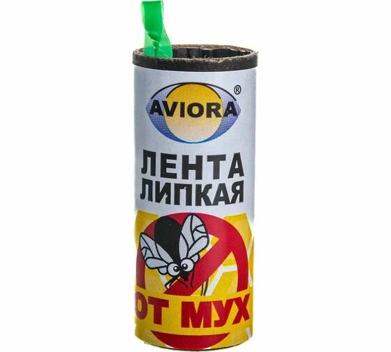 Липкая лента от мух Aviora 4x70 cм 405-132