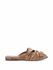 Шлёпанцы ASH Buckled suede slides, размер 38, разноцветный