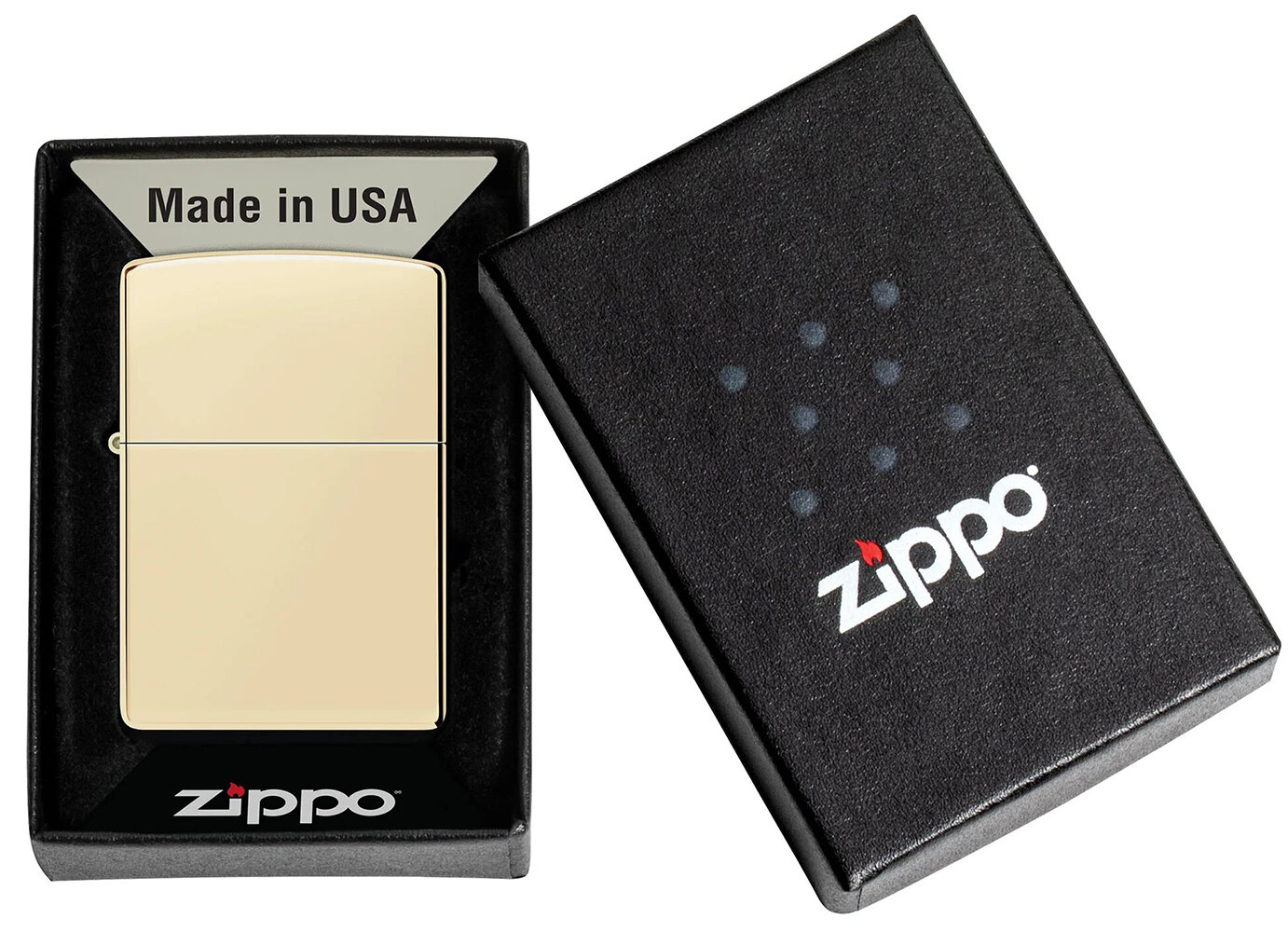 Оригинальная бензиновая зажигалка ZIPPO Classic с покрытием Champagne, латунь/сталь, золотистая, глянцевая, 38x13x57 мм (не заправленная)