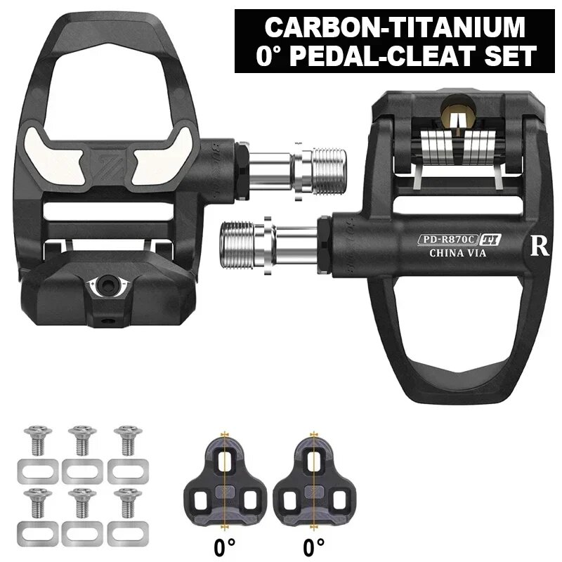 Педали для шоссейного велосипеда BUCKLOS PD-R870, CT-0DEGREE-SET