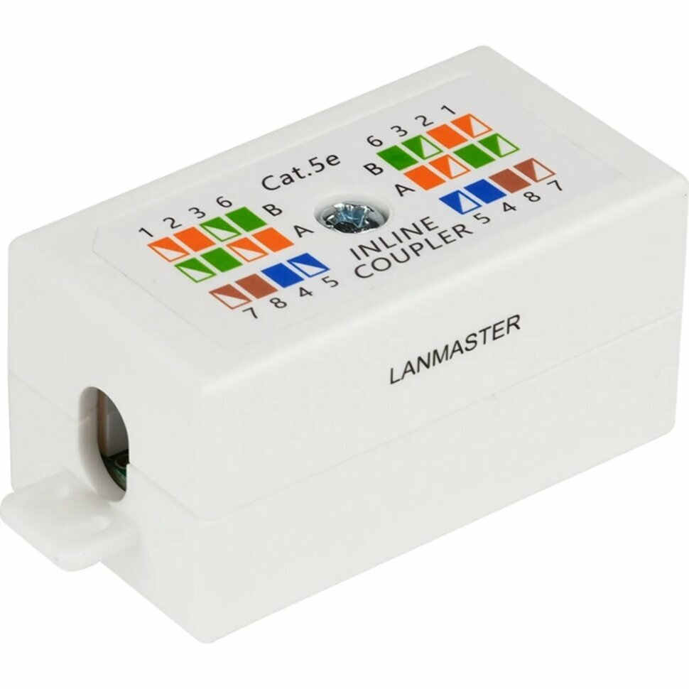 Соединитель LANMASTER LAN-CNB-UTP5E неэкранированный, кат.5Е, 2414393