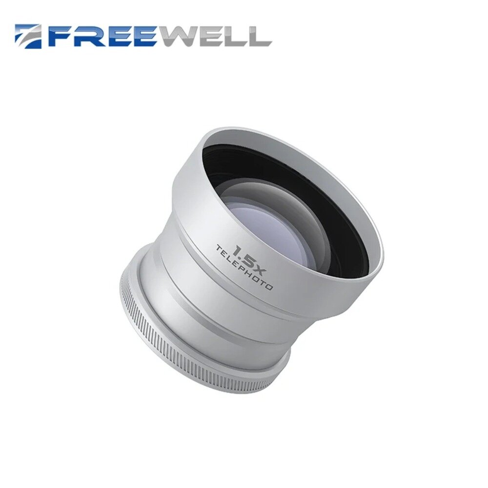 Freewell Телеобъектив Fujifilm HD 1.5x для фотокамер Fuji X100VI и X100V Аксессуары для фотосъемки