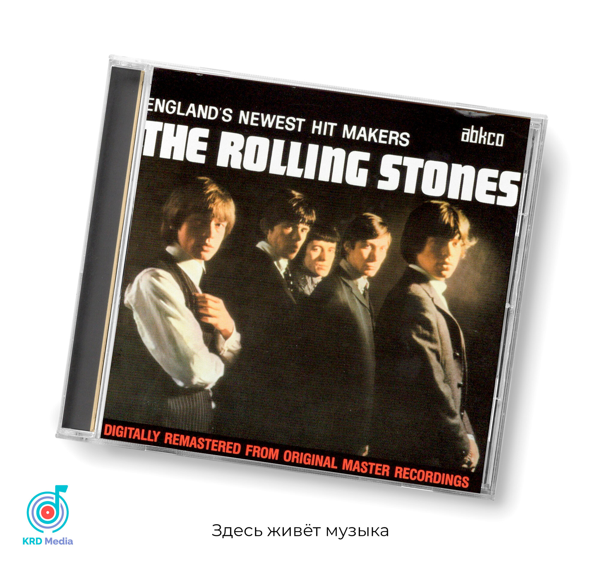 The Rolling Stones - England's Newest Hit Makers, 1990, 12-page, CD-Аудио