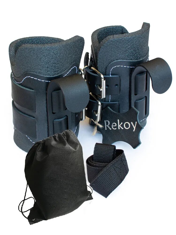 Тренажер для растяжки спины, кожа, ReKoy F10NKZ-PL, 120 кг