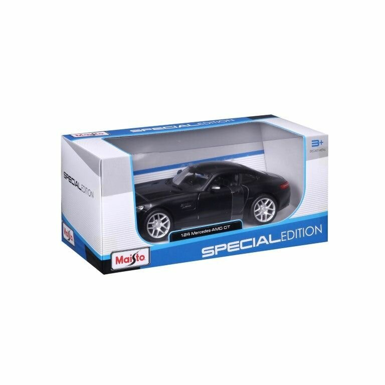Легковой автомобиль Maisto Mercedes AMG GT 31134 1:24, 18 см, черный