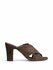 Мюли Julie Dee Crossover-strap suede mules, размер 38, brown