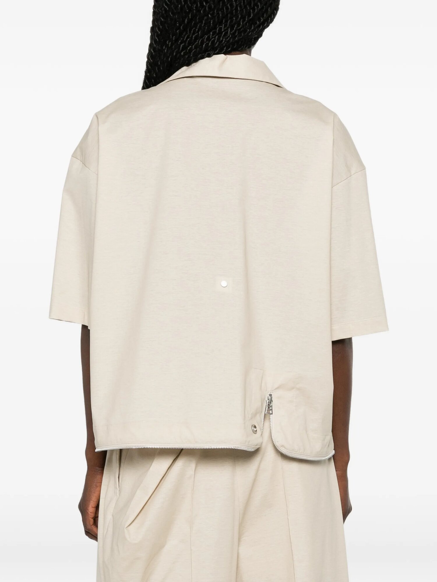 Топ ISSEY MIYAKE Fasten Up, размер 44, разноцветный — фото 1