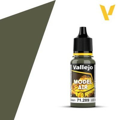 Краска Vallejo 71.290 серии Model Air US Earth Brown 17 мл. акриловая