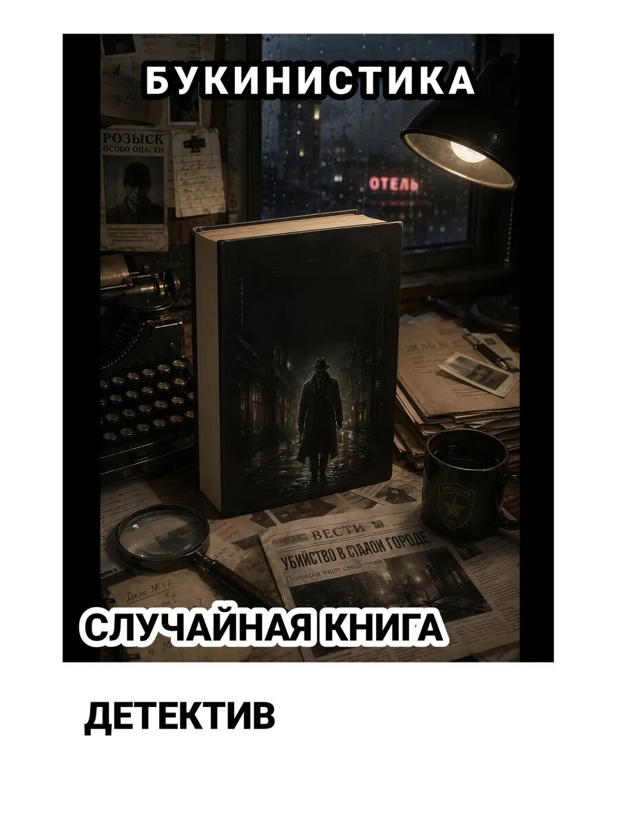 Случайная книга. Книга сюрприз. Детектив
