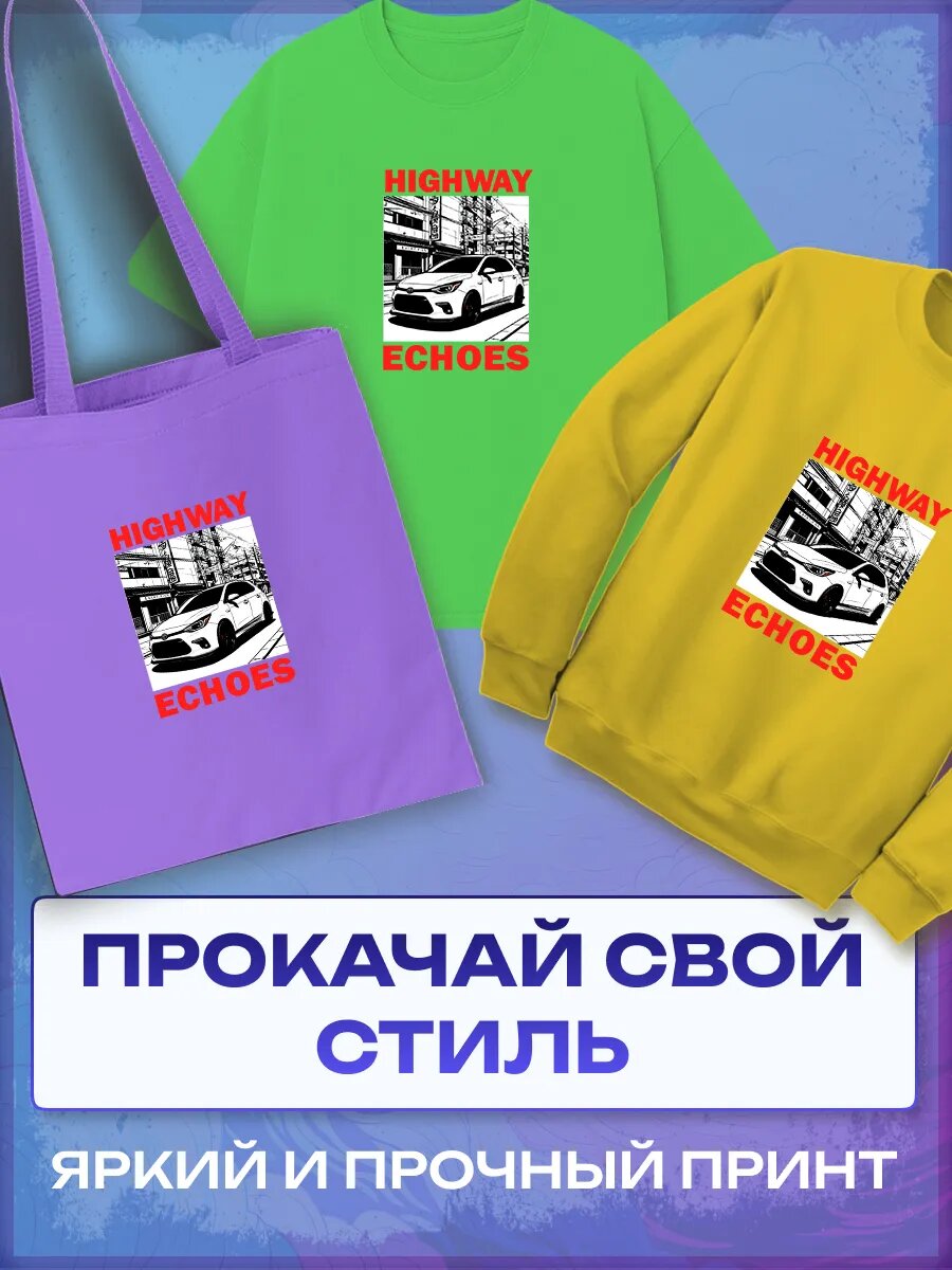 Термонаклейка HIGHWAY ECHOES — фото 1