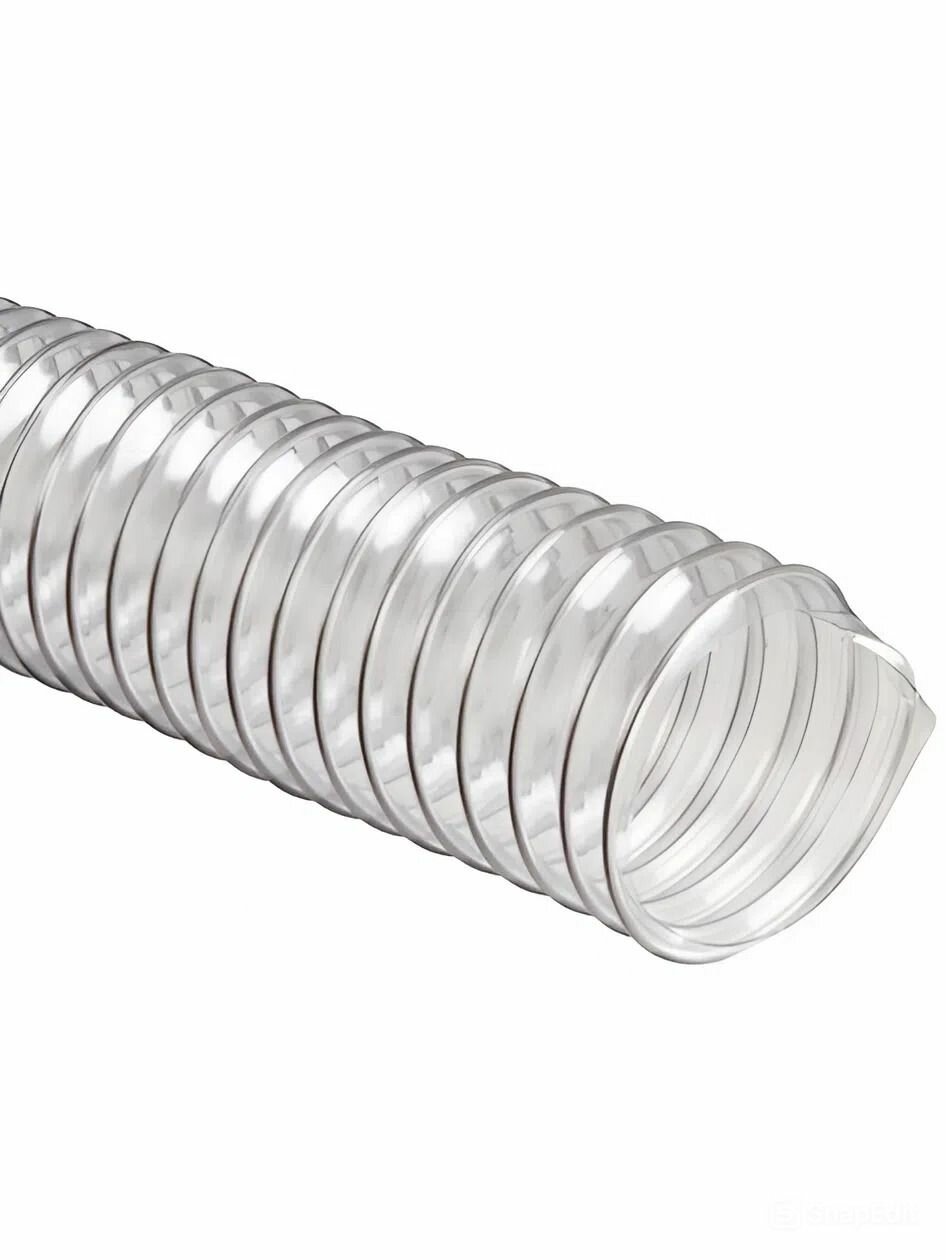Промышленный аспирационный шланг DELTA TOOLS (гибкий рукав) PU 0,6 d 100 мм 5 м