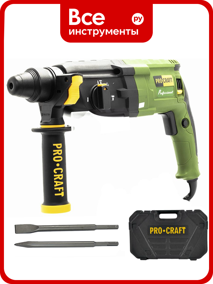 Электрический сетевой перфоратор PROCRAFT BH1400