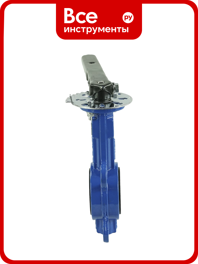 Дисковый поворотный затвор DN.ru GGG50-GGG40-EPDM Ду65 Ру16 с рукояткой D050-08306