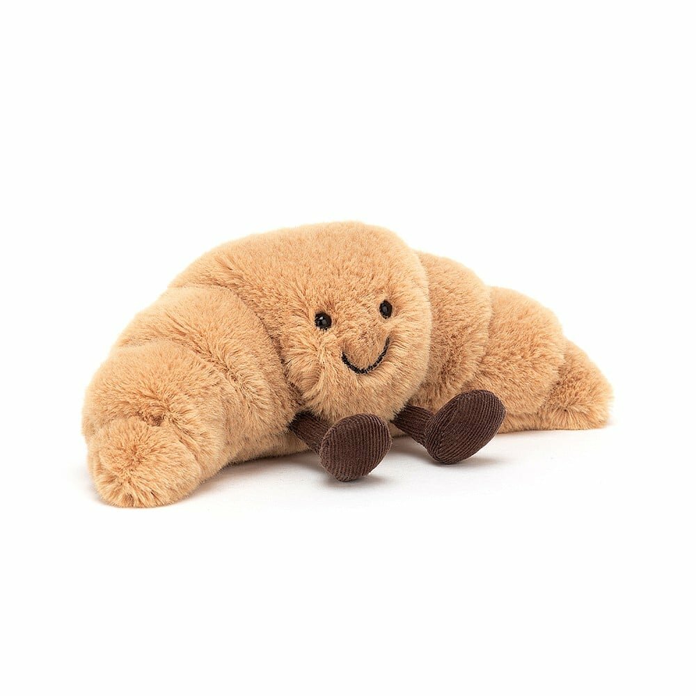 Мягкая игрушка Jellycat - Весёлый круассан, 20 см - A6CNN