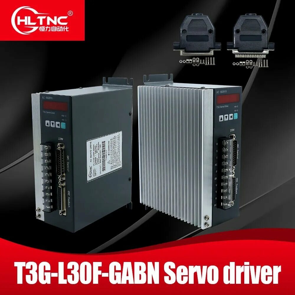 Авиационная вилка HL-T3G-L30F-GABN с сервоприводом DB25, 220VAC 15A входная спецификация напряжения, применима к сервоэлектрическим двигателям 110 или 130 вольт.