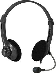 Наушники с микрофоном Defender Aura-104 черный