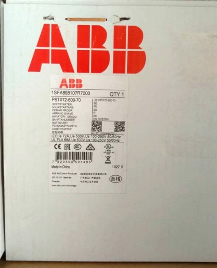 Модуль ABB PSTX72-600-70 1SFA898107R7000 Soft Starter