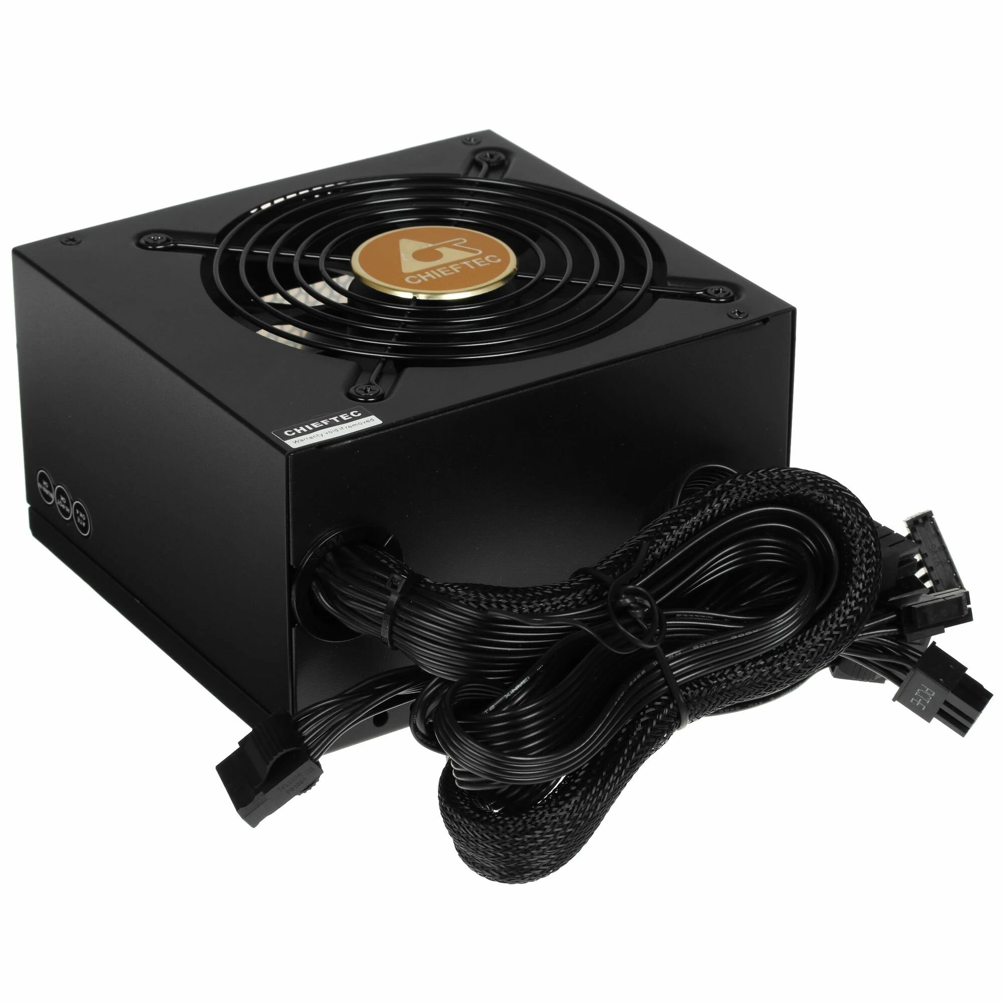 Блок питания Chieftec Proton 400W BULK 80 Plus Bronze (BDF-400S-BULK) черный - ATX 20+4 пин, 4 pin + 4 pin CPU, 3 SATA, 1 x 6 pin PCI-E