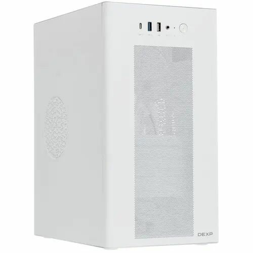 Компьютерный корпус DEXP DCM-350W (DCM-350W) белый - Mini Tower, Micro-ATX, USB 2.0 Type-A, USB 3.2 Gen 1 Type-A, USB 3.2 Gen 1 Type-C