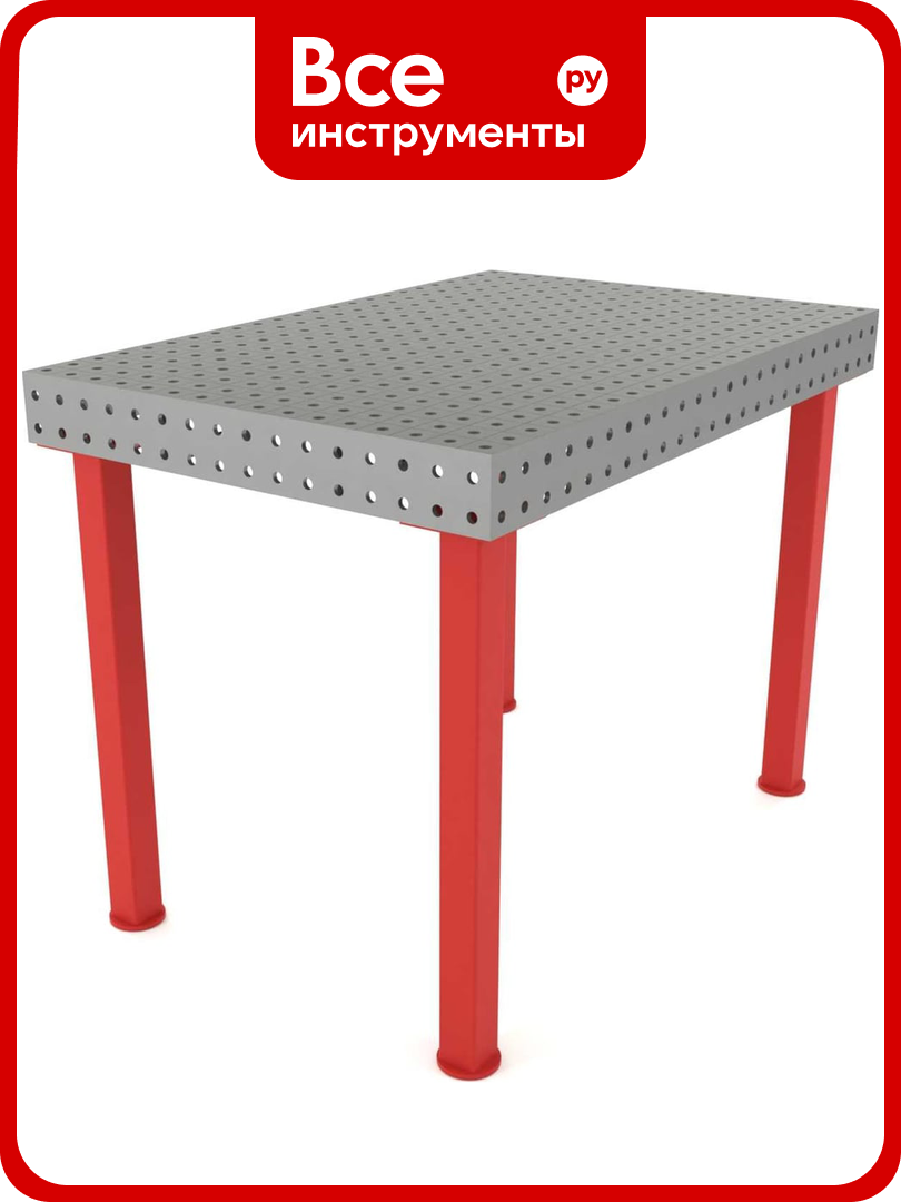 Сварочный стол Flamet Optima BP-800x1200-8, сталь 09Г2С, 8мм, 1200x800мм