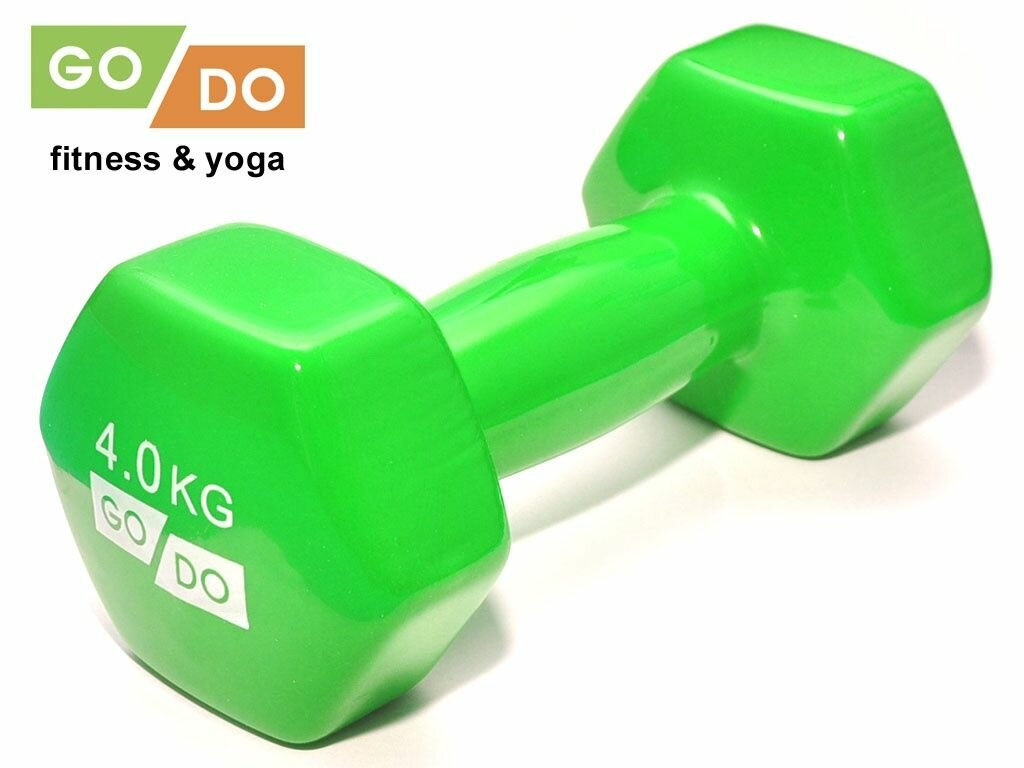 Гантель виниловая 4 кг