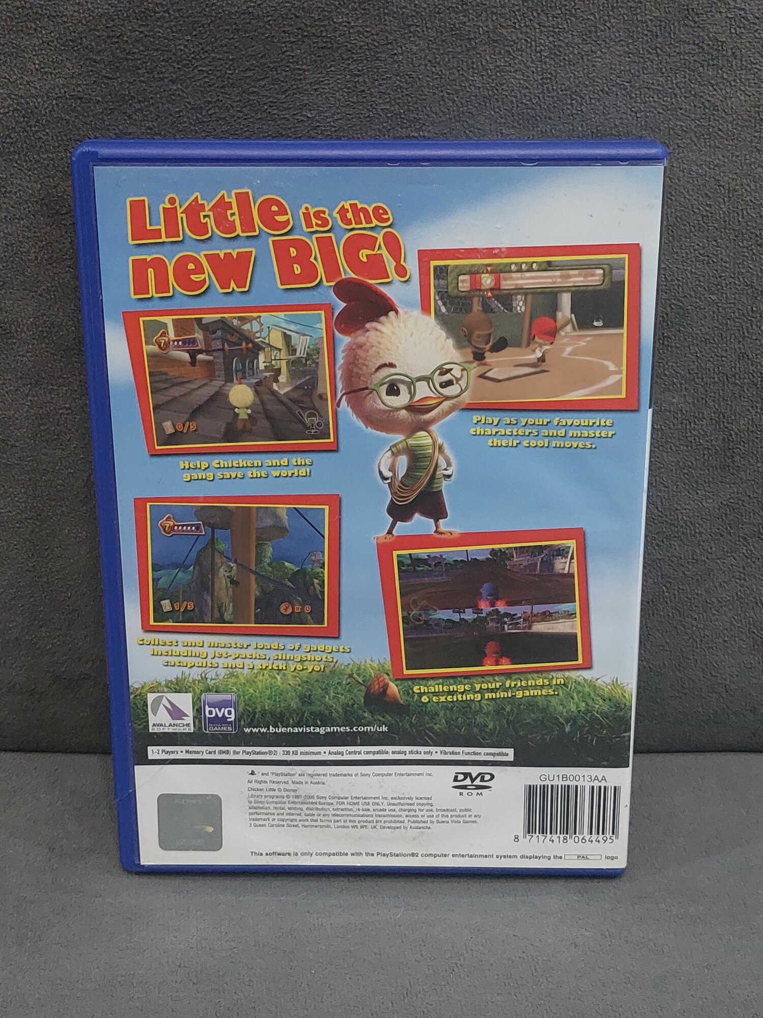 Видеоигра Chicken Little PS2 — фото 1