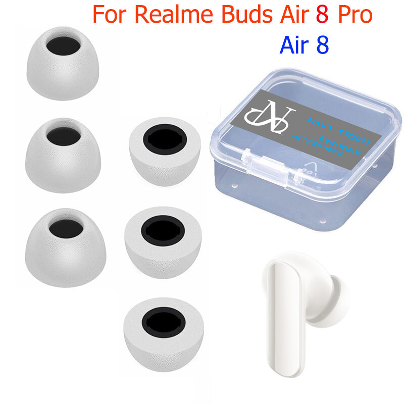 Амбушюры для наушников Realme Buds Air 8 8Pro (круговой), NAVY STORM
