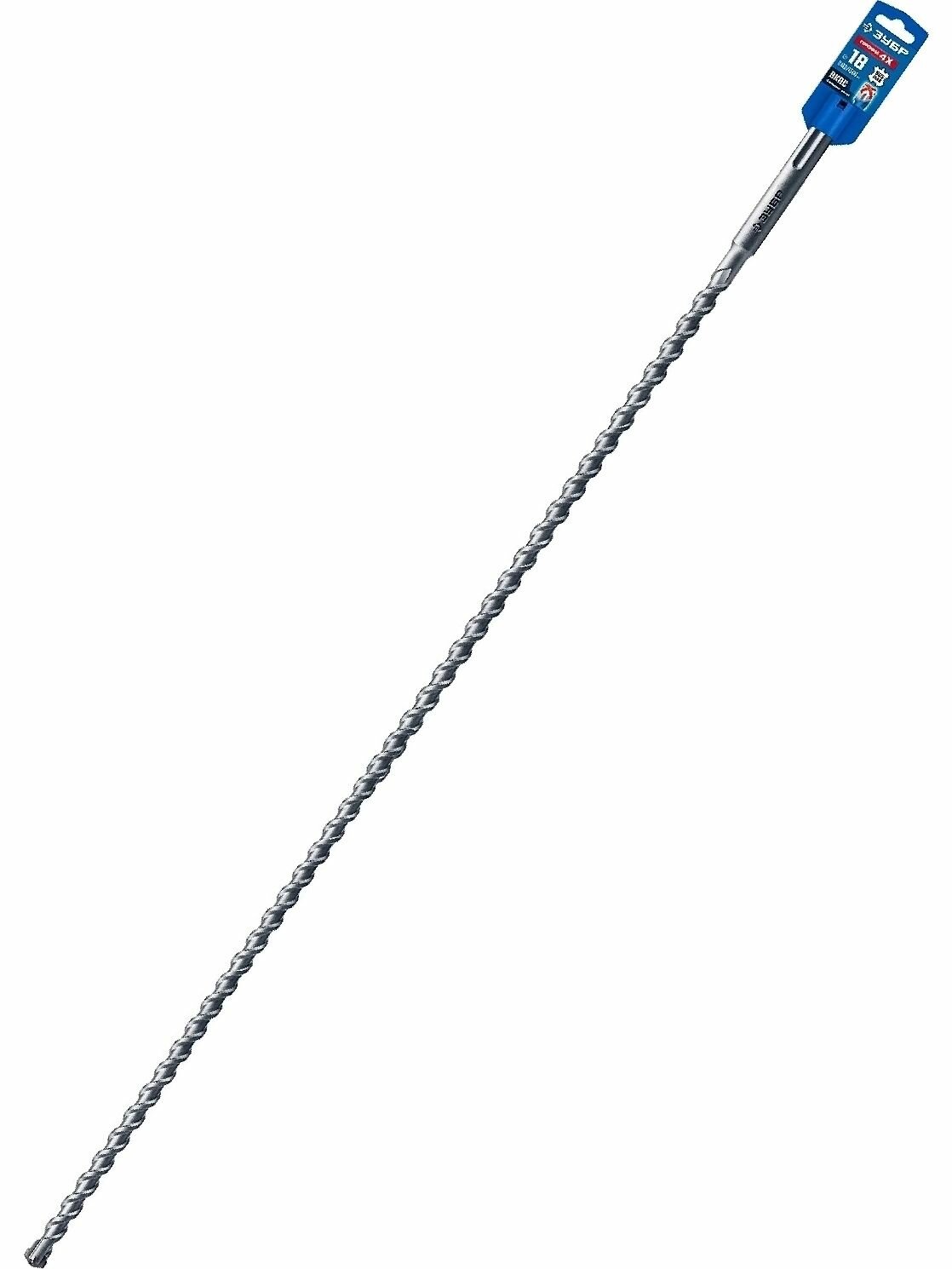 Бур ЗУБР ПРОФИ-4Х 18x1360/1500 мм SDS-max