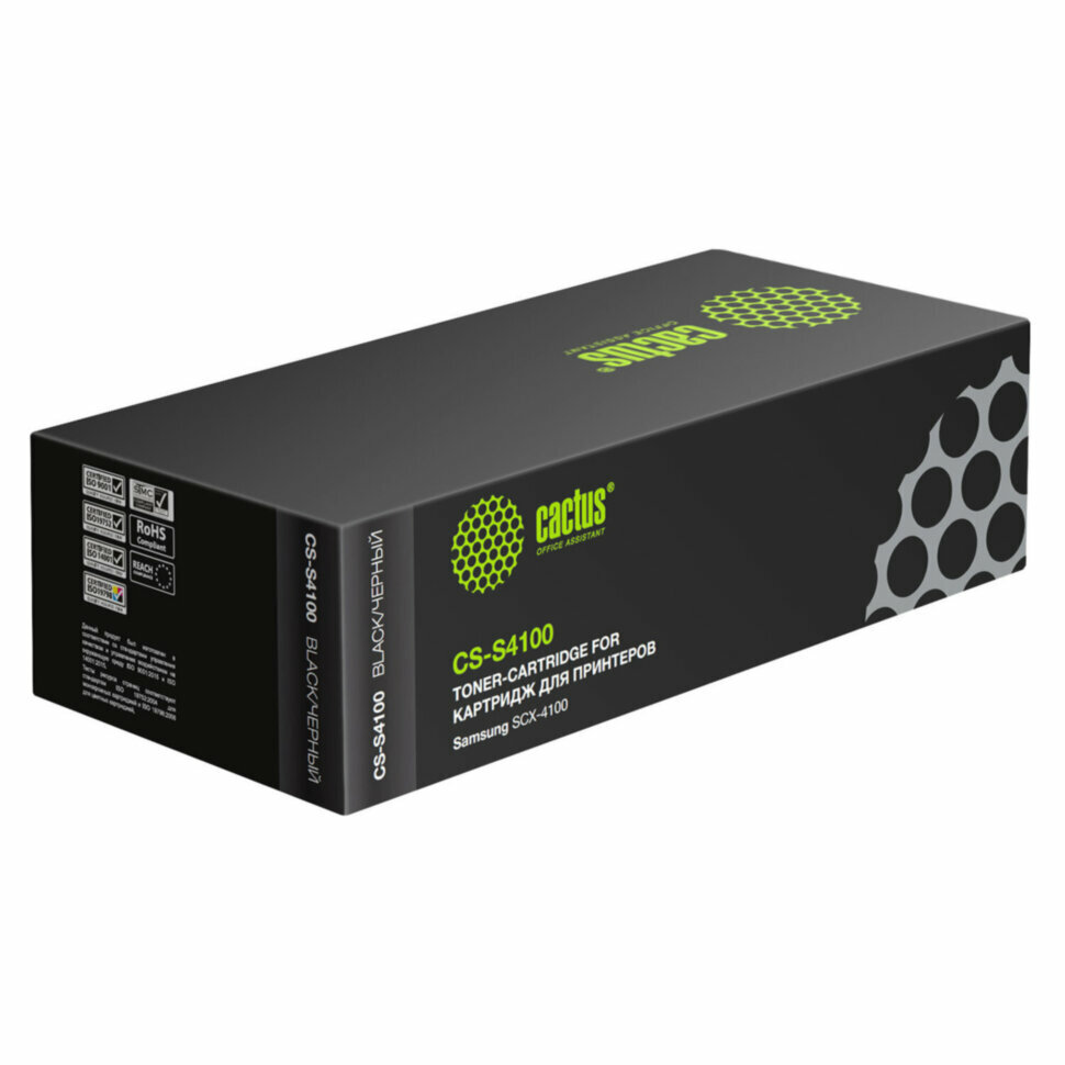 Картридж лазерный CACTUS (CS-S4100) для SAMSUNG SCX-4100, ресурс 3000 стр, 361785