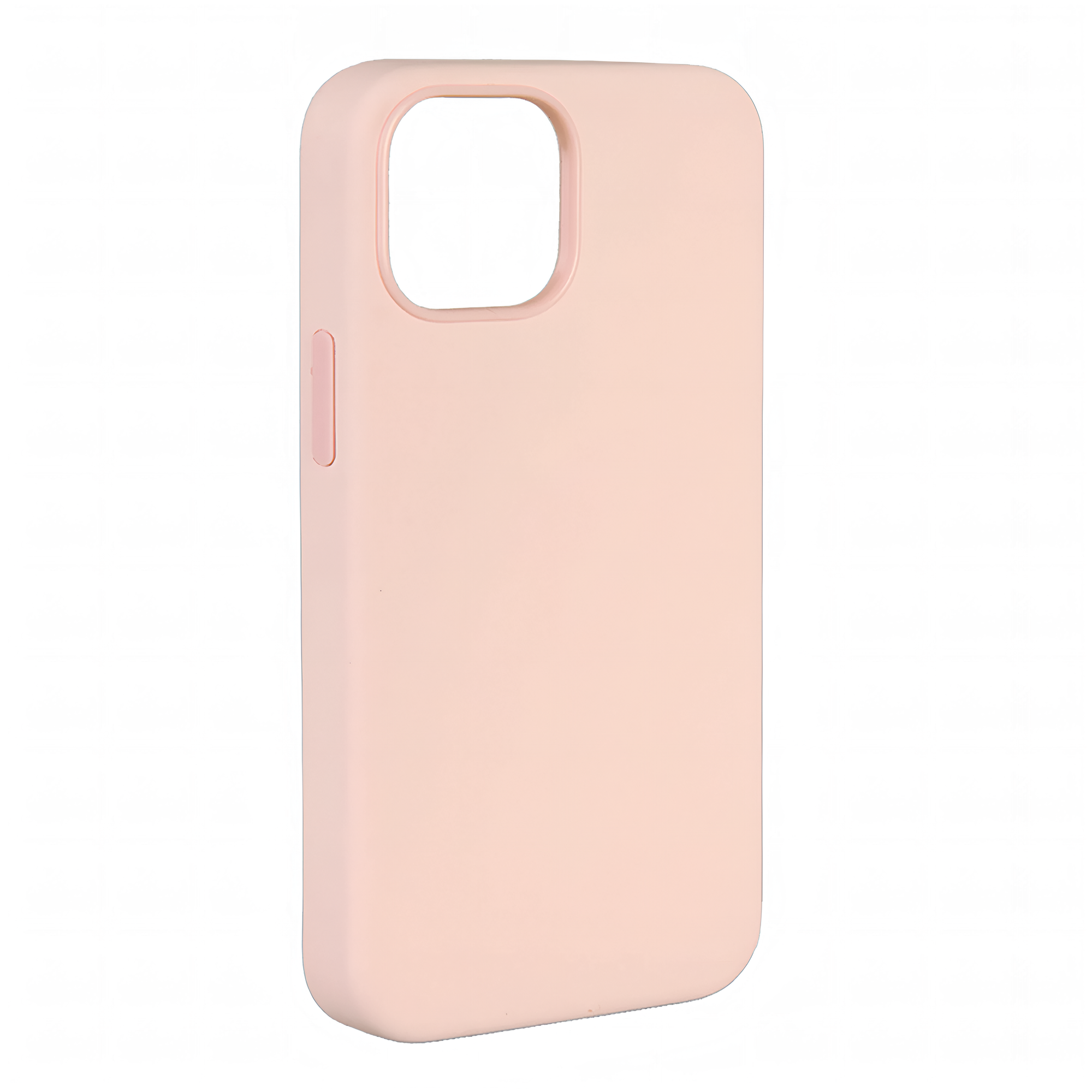 Чехол на Apple iPhone 14 Plus с подкладкой из микрофибры и покрытием Soft Touch, ударопрочный, силиконовый, розовый