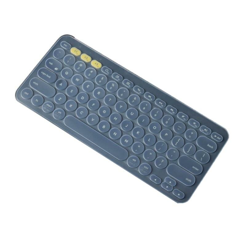 Чехол-клавиатура из силикона для K380, Прозрачный