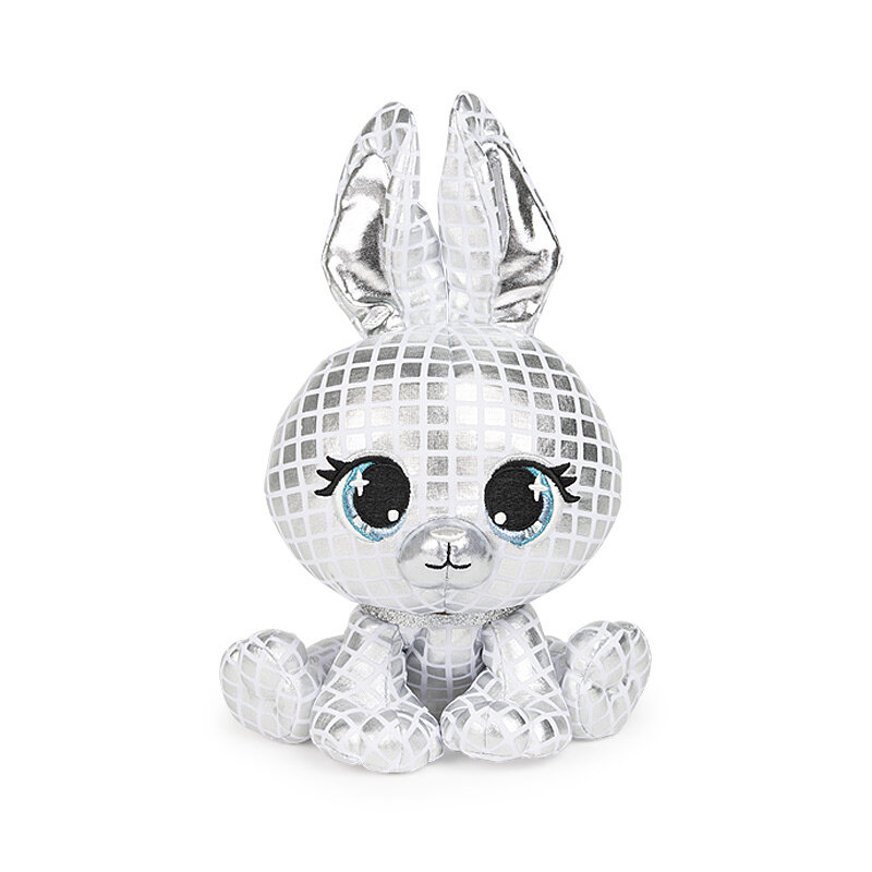 Плюшевая кукла унисекс SPIN MASTER Runway Cute Plush-Sequins Night Sparkle Rabbit