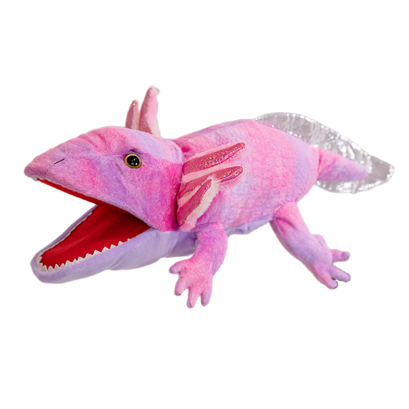 Плюшевые куклы унисекс Mise Amphibian Collection Hand Puppet Ragdoll Salamander 50cm