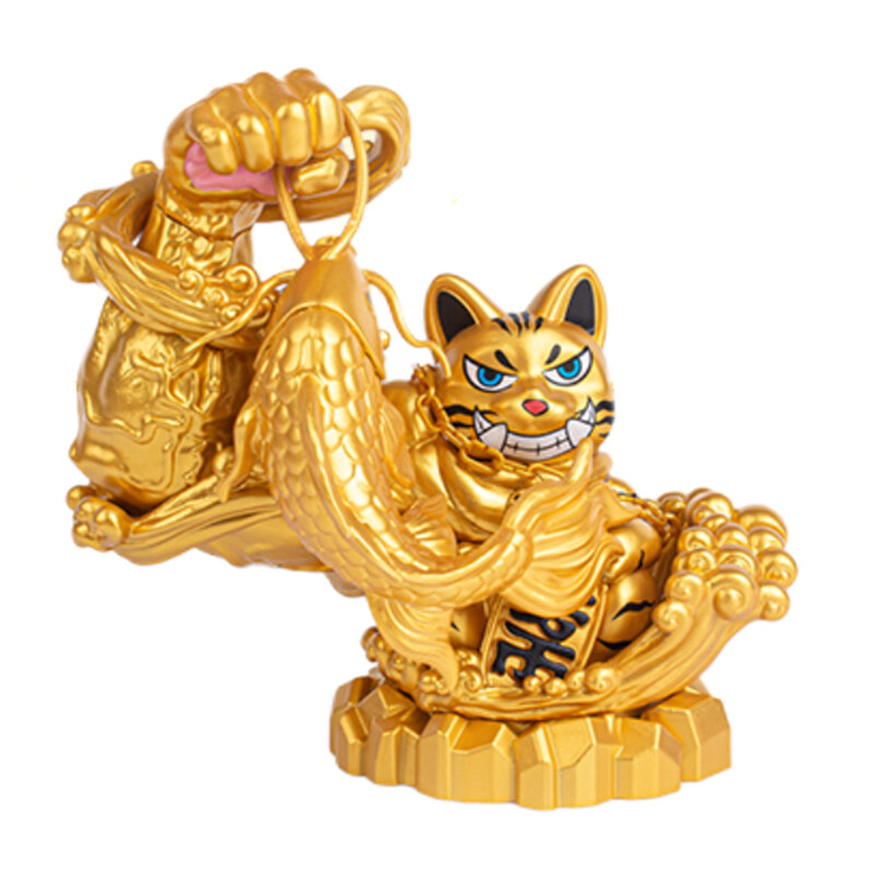Коллаборация Аниме Tide Rising x TOP TOY Great Power Lucky Cat, Single Mystery Box (Random Pick), 4 шт.