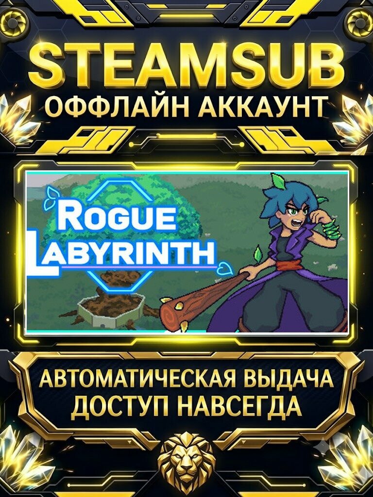 ROGUE LABYRINTH игра на аккаунте для ПК с OFF активацией для Steam (PC) РФ + СНГ