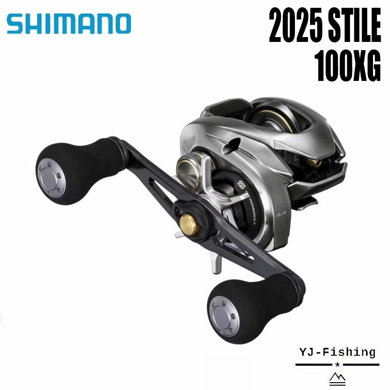 SHIMANO 2025 STILE 100XG Под правую руку Кастинговое Катушка