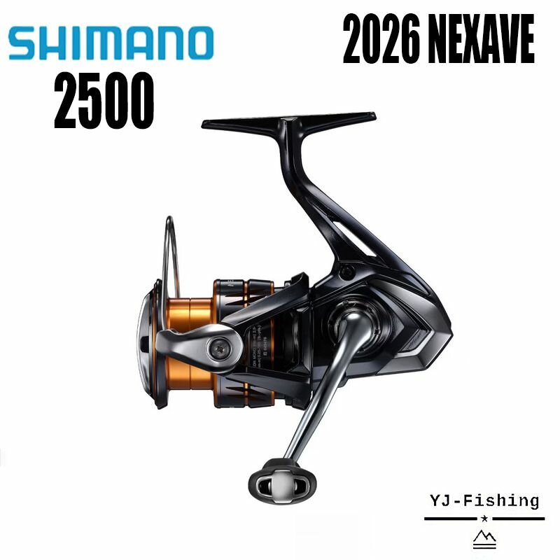 SHIMANO 2026 NEXAVE 2500 Спининговая катушка рыболовная снасть рыболовная деталь