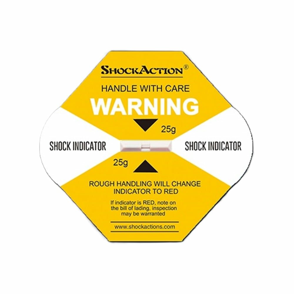 Индикатор удара AKS Technology ShockAction 25G, упаковка 10 шт. AKS-SA25G-10