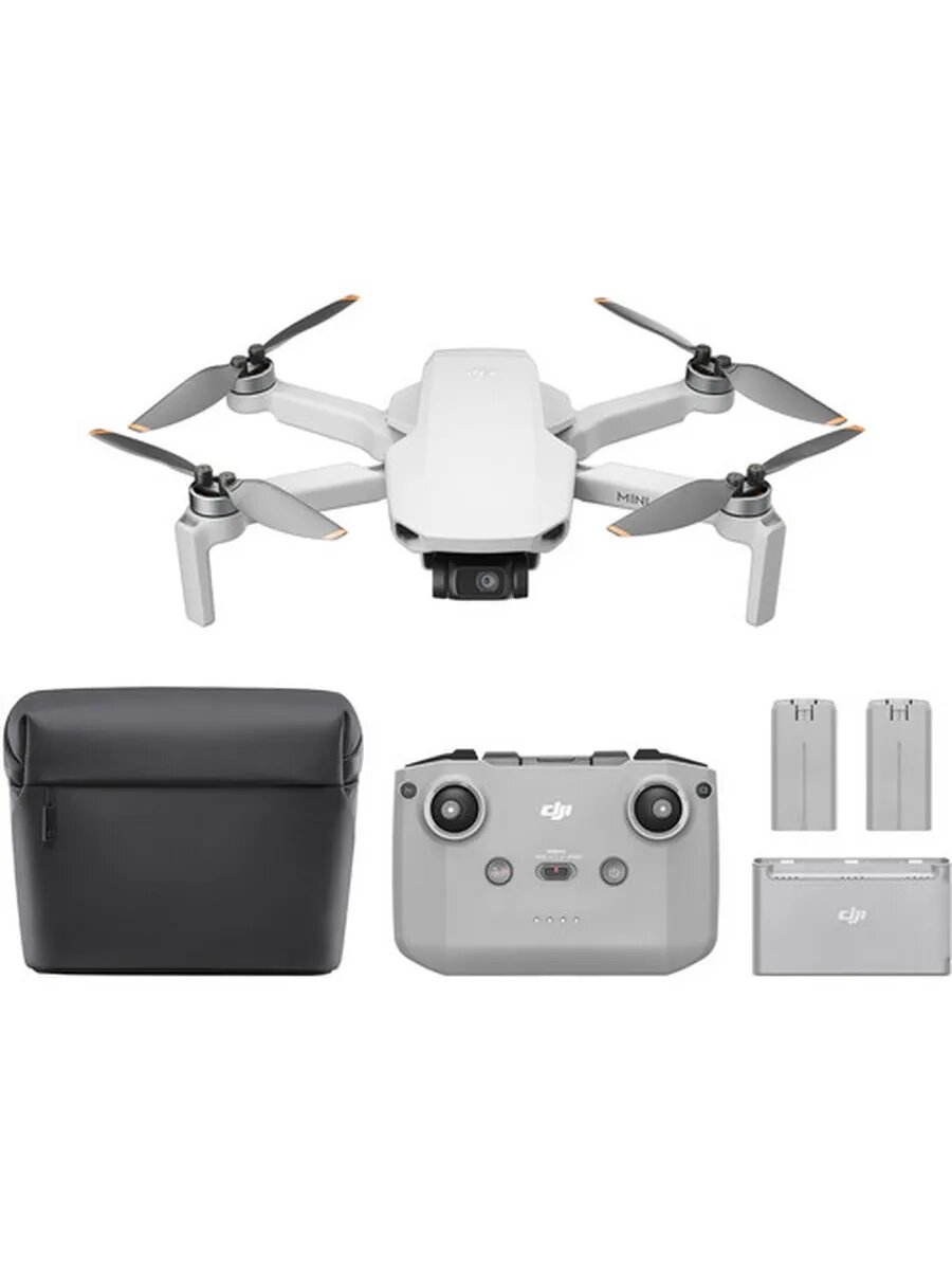 Квадрокоптер Mini 4K Fly More Combo (DJl RC-N1C)