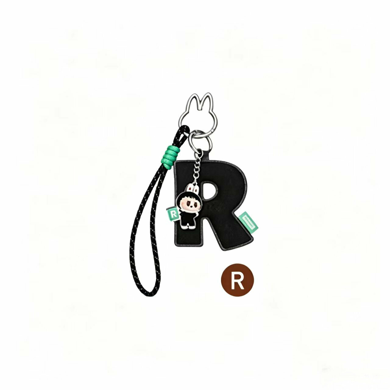 Брелок-игрушка Pop Mart Лабубу Pin For Love Letters значок "!" редкий