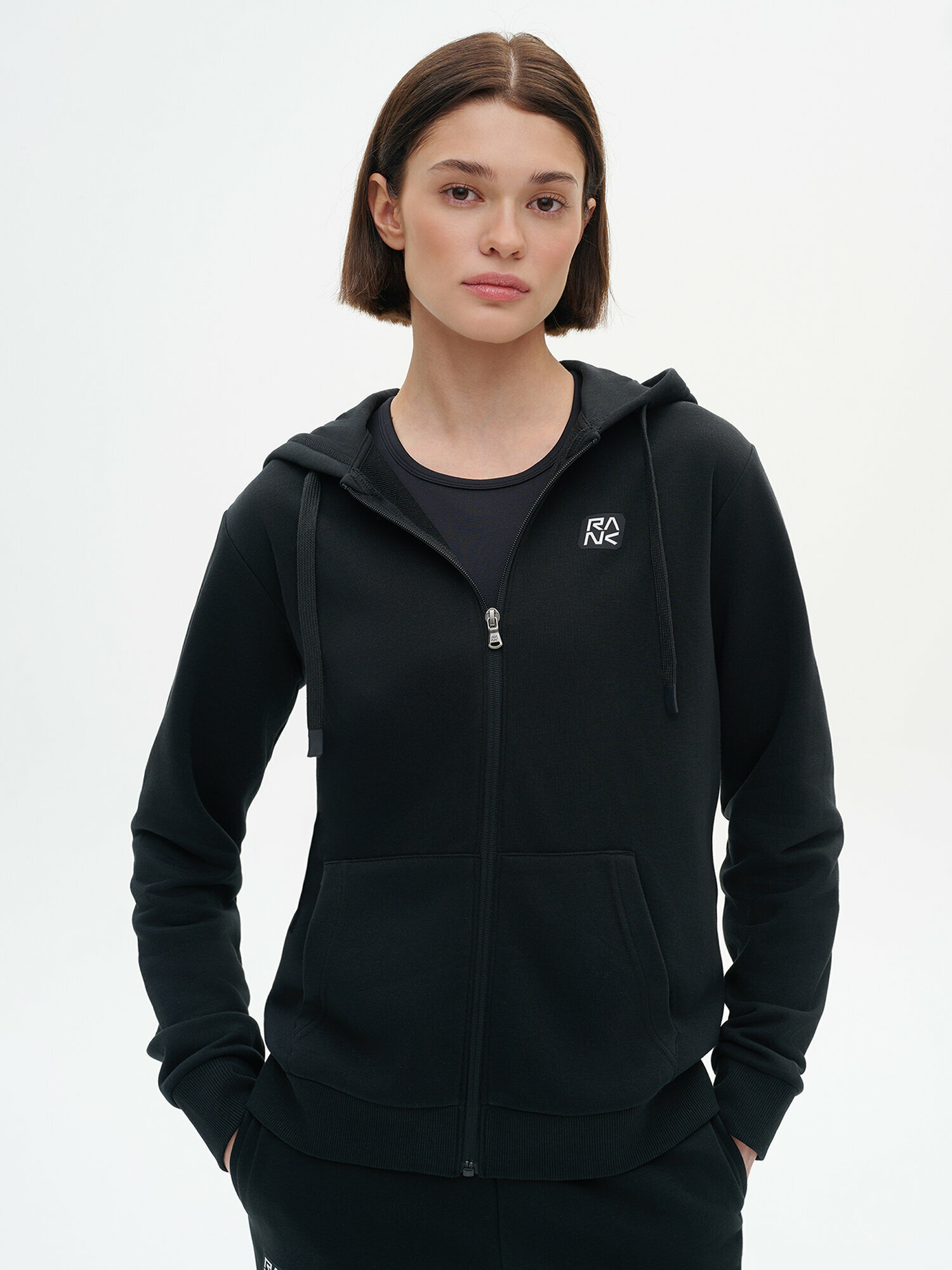 Толстовка спортивная RANK French Terry Fullzip